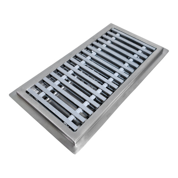 IMC/Teddy FT-1272-PFG FT 12" x 72" 14 Gauge Stainless Steel Floor ...
