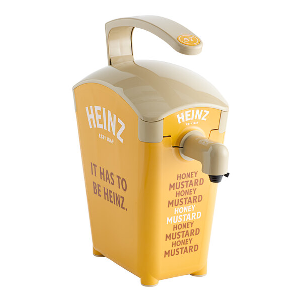 Heinz Keystone 1.5 Gallon Gold Plastic Countertop Honey Mustard Pump ...