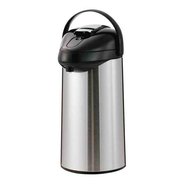 Service Ideas SteelVac™ 2.2 Liter Glass Lined Airpot with Lever GLAL220