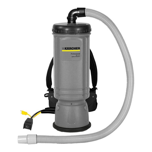 Karcher BV 11/1 HEPA 1.014-014.0 10 Qt. Backpack Vacuum with HEPA ...