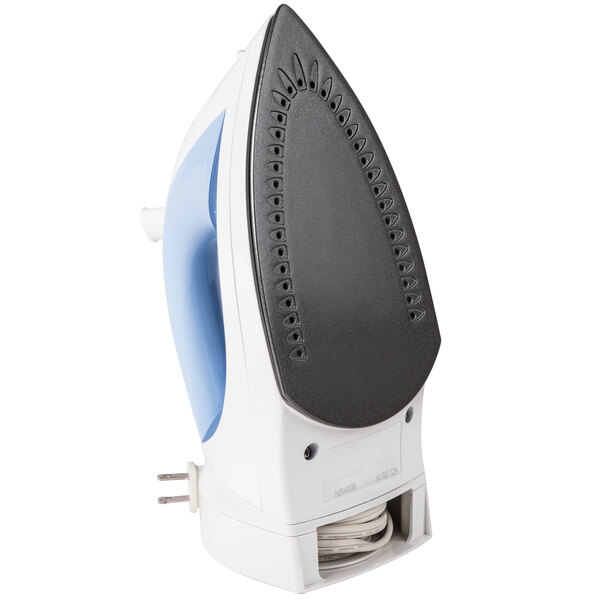 Hamilton Beach HIR400R White Midsize Non-stick Hospitality Iron, Steam ...