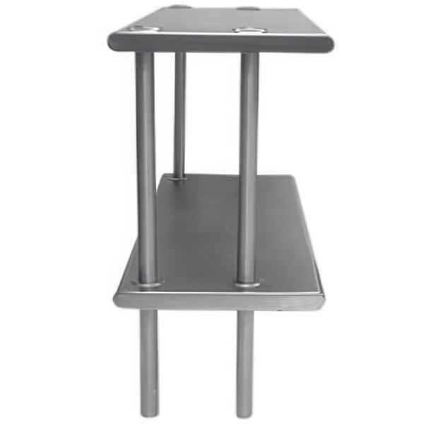 Advance Tabco CDS-18-36 Stainless Steel Double Deck Overshelf - 36" x ...