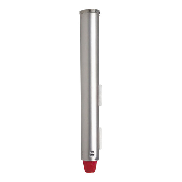 Dispense-Rite 25 1/2" Stainless Steel Pull-Type Surface-Mount 6-12 oz ...