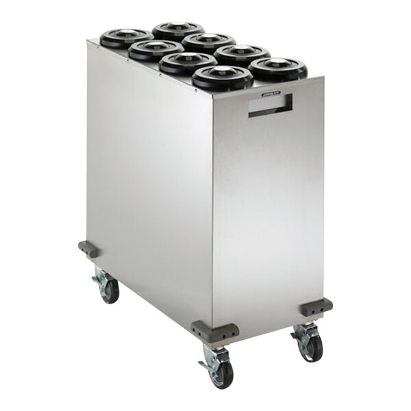 Dispense-Rite Stainless Steel 8-Section One-Size-Fits-All Mobile Cup ...