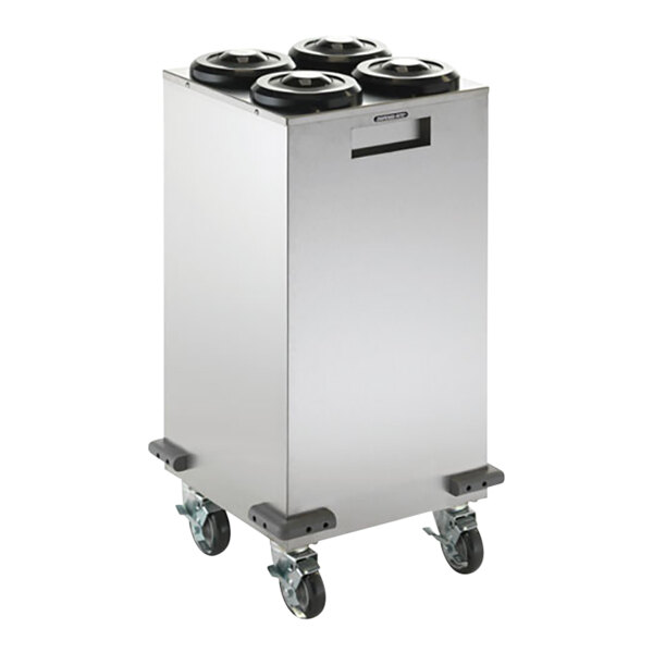 Dispense-Rite Stainless Steel 4-Section 2-Row One-Size-Fits-All Mobile ...