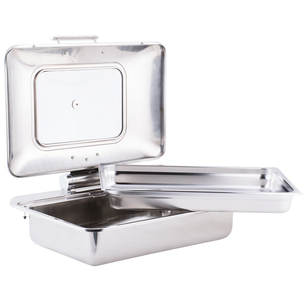 Tablecraft CW40161 7 Qt. Full Size Stainless Steel Quick View Induction ...