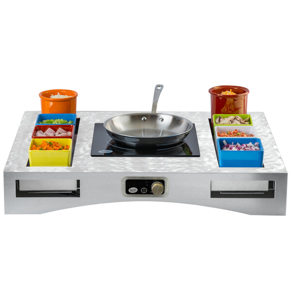 Tablecraft CW40196 Drop In / Countertop Induction Range - 120V, 1800W