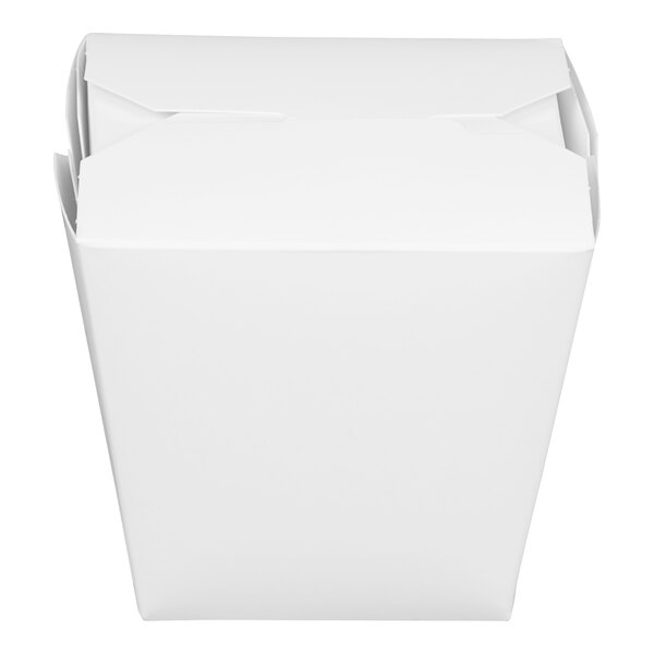 Fold-Pak 26MWHITEM 26 oz. White Microwavable Paper Take-Out Container ...