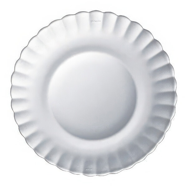 Duralex Picardie 10 1/4" Clear Glass Dinner Plate - 24/Case