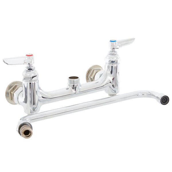 T&S B-0231-BST Wall Mounted Pantry Faucet with 8" Adjustable Centers ...