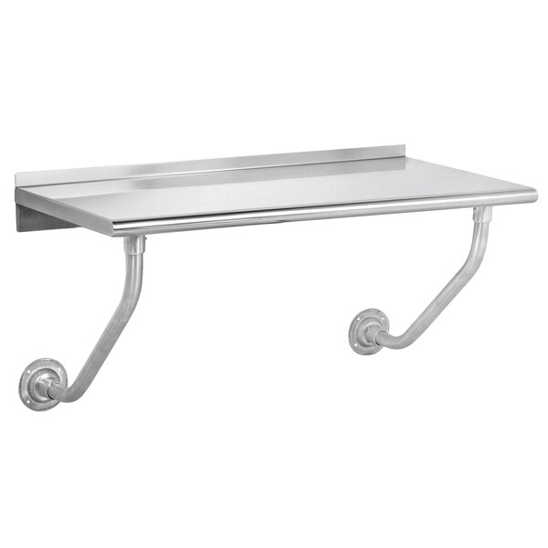 Advance Tabco FSS-W-304 30" x 48" Stainless Steel Wall Mounted Table