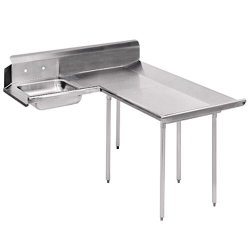 Advance Tabco DTS-D30-84 7' Spec Line Stainless Steel Dishlanding Soil ...