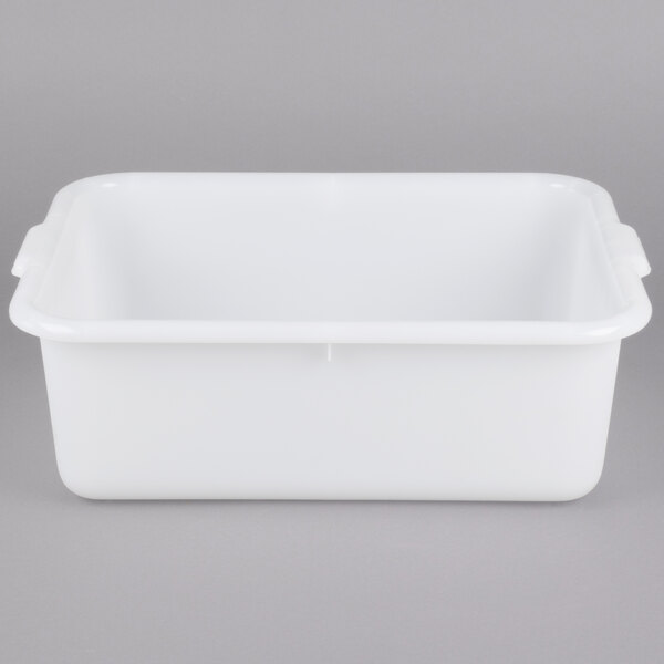 Tablecraft DBF1537 White 21" x 16" x 7" Perforated Plastic Freezer Safe ...