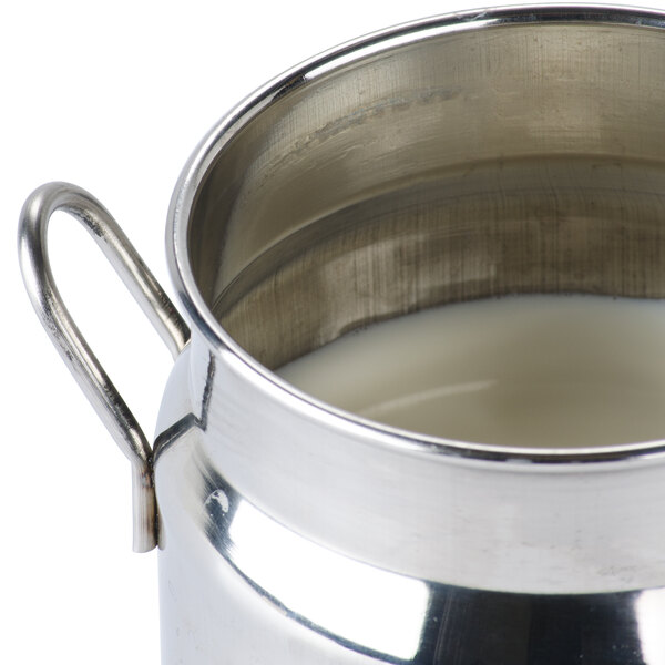 American Metalcraft MICH10 10 oz. Stainless Steel Milk Can Creamer