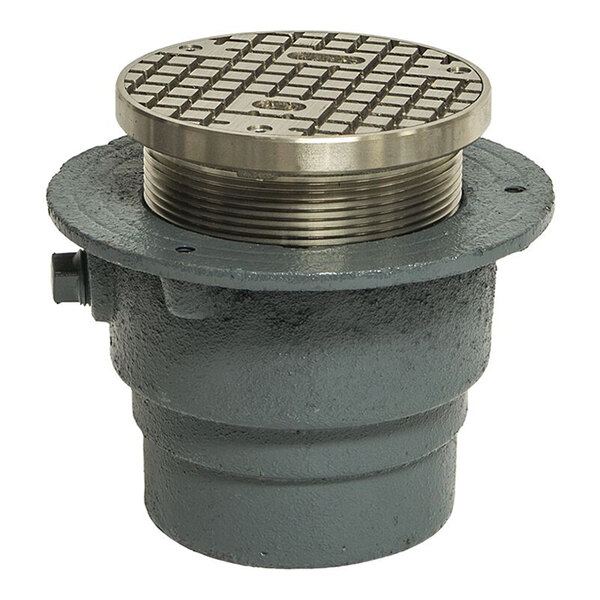 Watts CO-204-RX 5" Round Extra Heavy-Duty Adjustable Cast Iron Floor ...