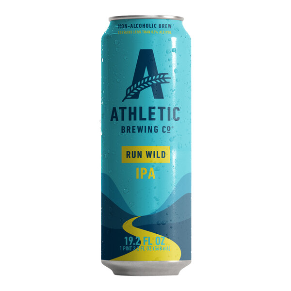 Athletic Brewing Co. Run Wild Non-Alcoholic IPA 19.2 fl. oz. 15-Pack