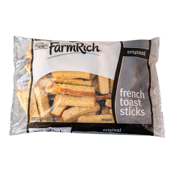 Rich's Farm Rich Original French Toast Sticks 2 lb. - 10/Case