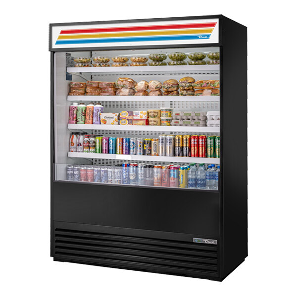 True TOAM-60-HC~TSL01 60" Refrigerated Air Curtain Merchandiser with ...