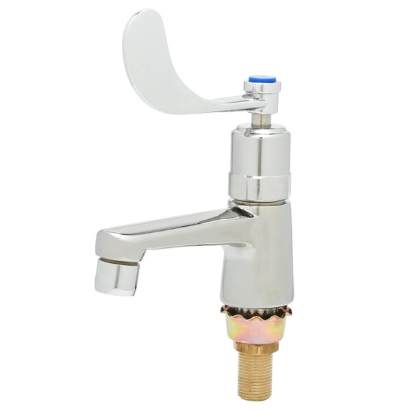 T&S B-0712-WA Single Temperature Cold Water Faucet with 4" Wrist Action ...