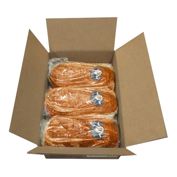 Turano Sliced Marble Rye Bread 48 oz. - 6/Case