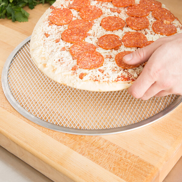 American Metalcraft 18714 14" Heavy Duty Expanded Aluminum Pizza Screen