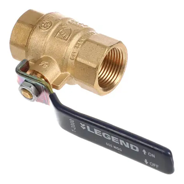 BKI BV0002 Ball Valve, 3/4 Full Port Bras