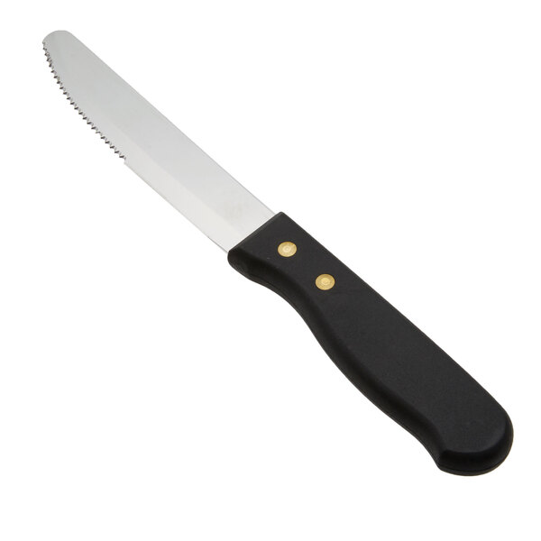 American Metalcraft KNF6 5" Jumbo Stainless Steel Steak Knife with ...
