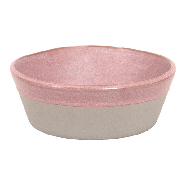 Front of the House Mezze® 16 oz. Guava Two-Tone Round Porcelain Bowl ...