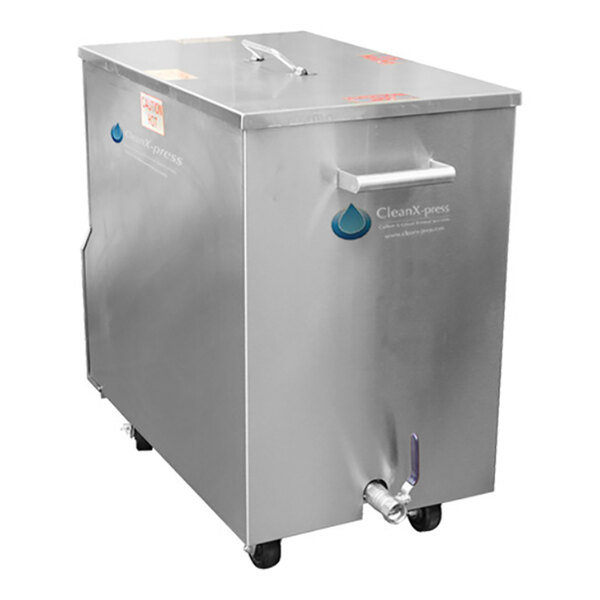 Clean X-Press CXP006 CleanTank 60-Gallon Stainless Steel Heated Soak ...