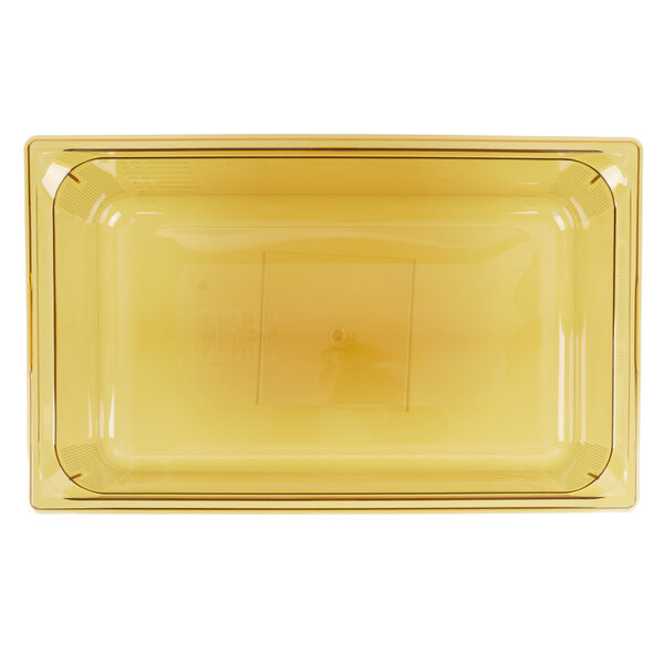 Vollrath 9006410 Super Pan® Full Size Amber High Heat Plastic Food Pan ...