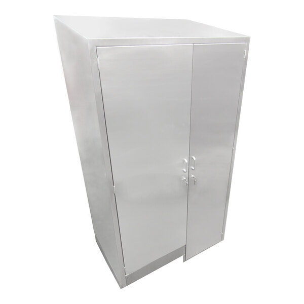 IMC/Teddy 46 1/2" x 30" x 84" Stainless Steel Wall-Mount Combination ...