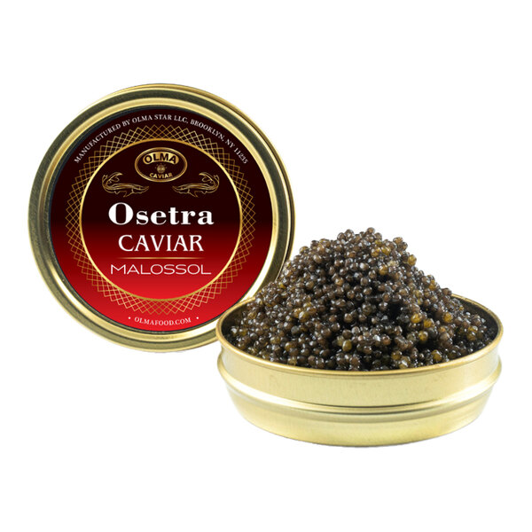 OLMA Russian Osetra Caviar 125 Grams