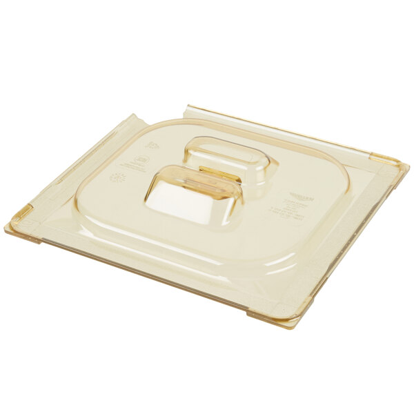Vollrath 34600 Super Pan® 1/6 Size Amber High Heat Slotted Cover