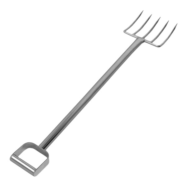Sani-Lav 44" Heavy-Duty Stainless Steel Food Service Hygiene Fork with ...