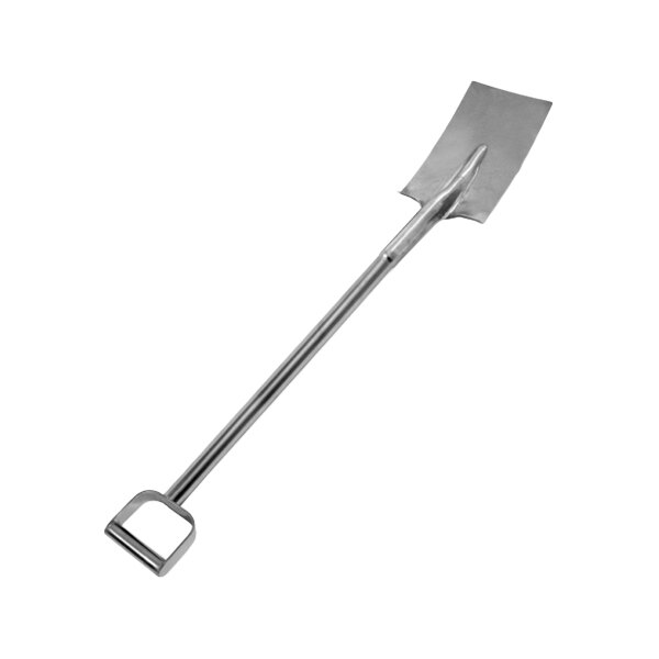 Sani-Lav 39" Heavy-Duty Stainless Steel Food Service Shovel with 11" x ...