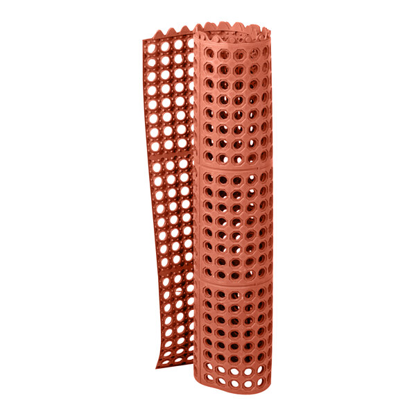 Cactus Mat 2523-R VIP Prima 3' x 3' Red Connectable Grease-Resistant ...