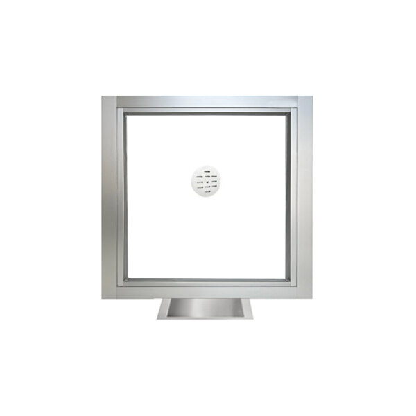 Ready Access 50348412 Model 503 48" x 4 1/2" x 45 3/4" Silver Teller ...