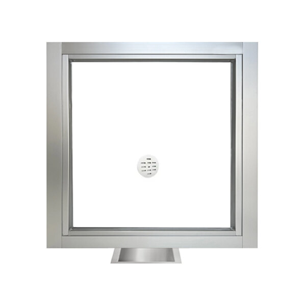 Ready Access 50336412 Model 503 36" x 4 1/2" x 33 3/4" Silver Teller ...