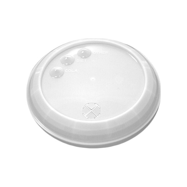 Novolex Memorables 32 oz. Flat Lid with Straw Slot for 32 oz. Stadium ...