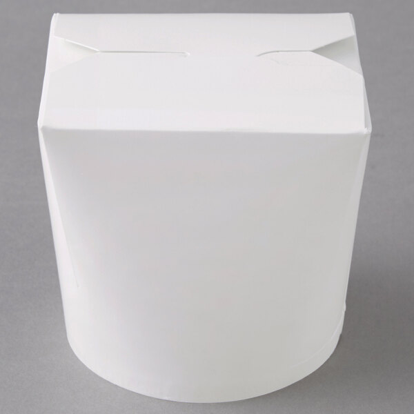 SmartServ 26SSPLAINM 26 oz. White Microwavable Paper Take-Out Container ...