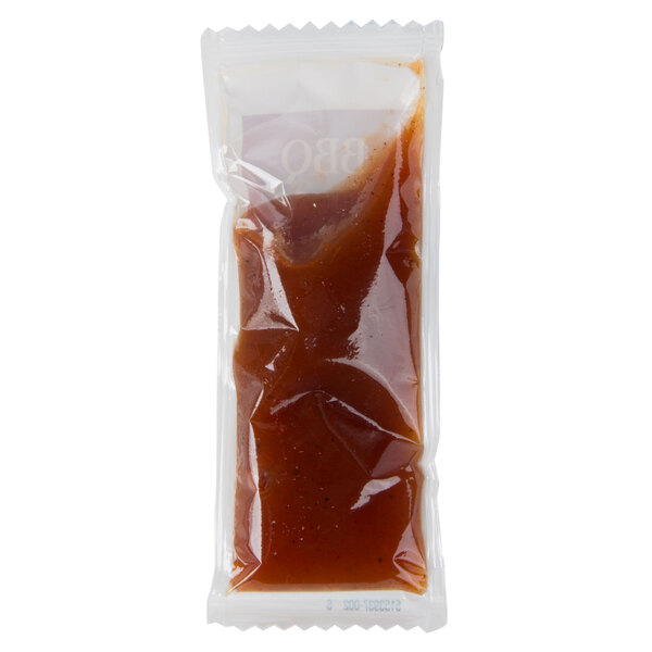 BBQ Sauce 12 Gram Portion Packets - 200/Case