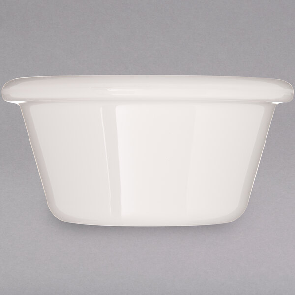 Carlisle 4312342 Bone White 3 oz. Smooth Plastic Ramekin - 48/Case