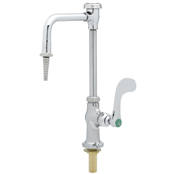 T&S BL-5709-08WH4 Single Temperature Deck Mount Lab Faucet with 5 11/16 ...