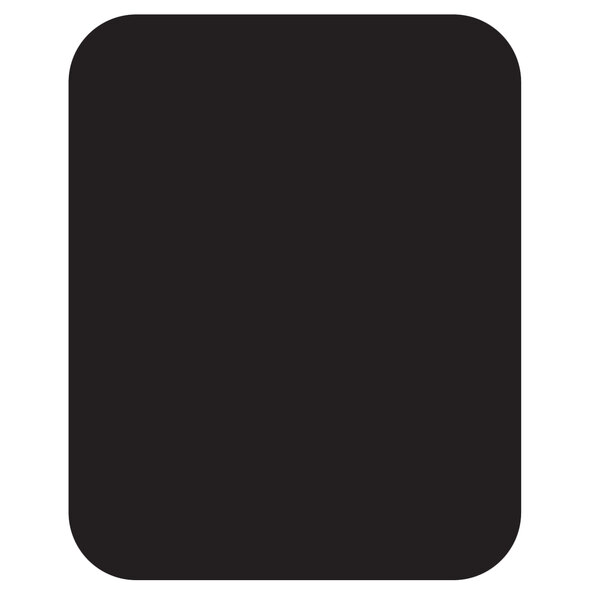 Rectangular 3" x 3 3/4" Chalkboard Write-On Deli Tag - 50/Pack