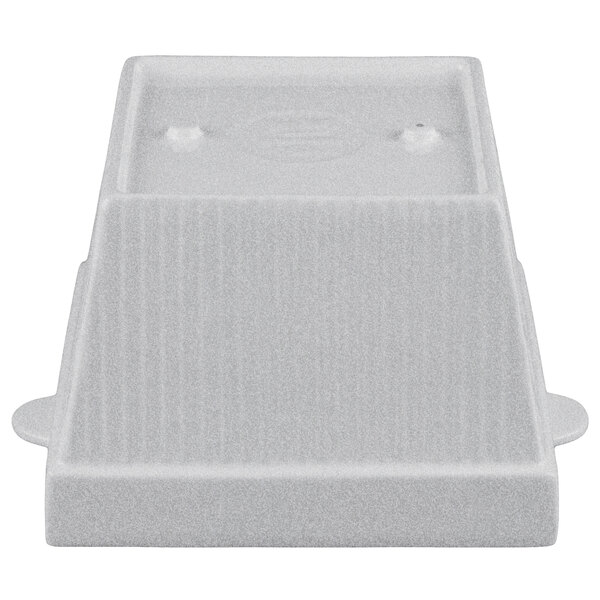 Tablecraft CW1490GR 6.5 Qt. Granite Cast Aluminum Square Bowl