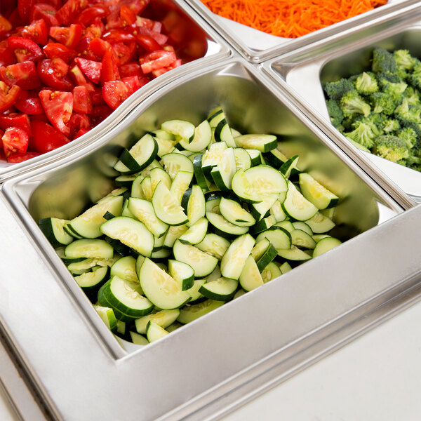 Vollrath 3100240 Super Pan Full Size Short 4" Deep Super Shape ...