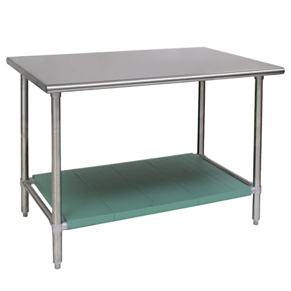 Eagle Group T2448STB-L1 24" x 48" Stainless Steel Work Table with ...