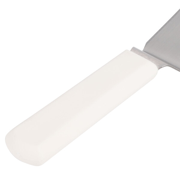 Dexter-Russell 31644 4" x 3" Solid Turner - Plastic Handle