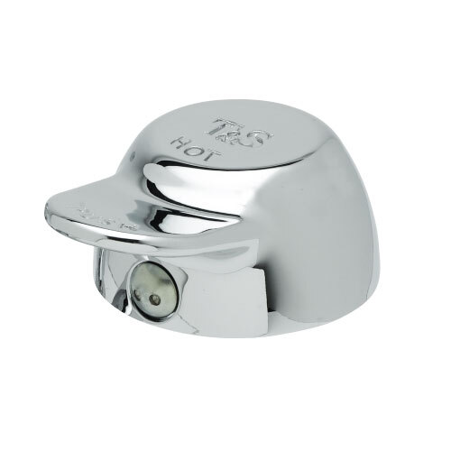 T&S PA-H Chrome Plated Die Cast Pivot Action Hot Cap Handle
