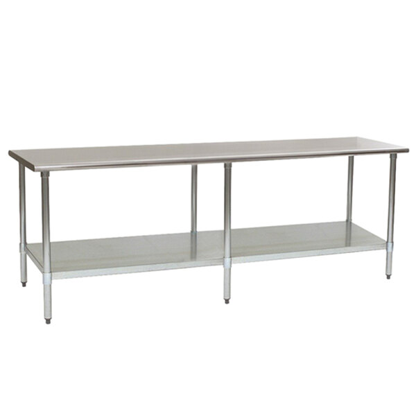Eagle Group T36120B 36" x 120" Stainless Steel Work Table with ...